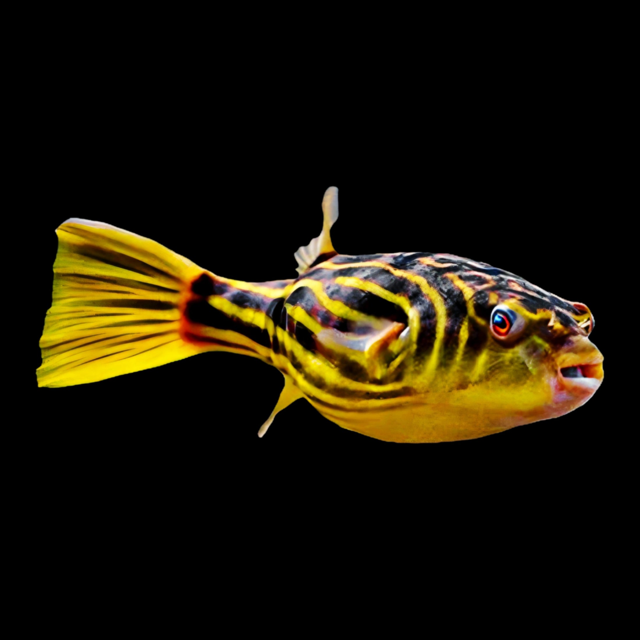 Fahaka Puffer – Obsidian Aquatics
